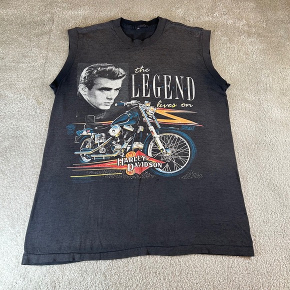 Harley-Davidson | Shirts | Vintage 99 Harley Davidson Muscle Tee Mens ...
